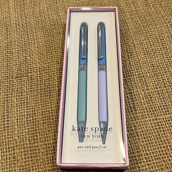 kate spade | Office | Nib Kate Spade Pen And Pencil Set | Poshmark